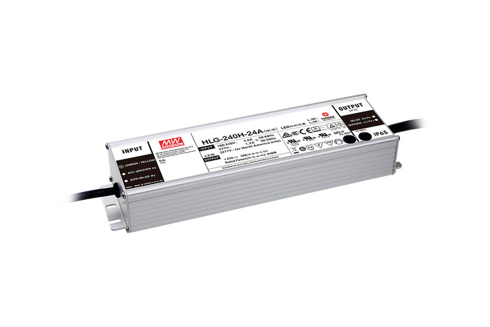 CONSTANT VOLTAGE DRIVER 240W 48VDC IP65 NON-DIMM 90-305V INPUT — United LED